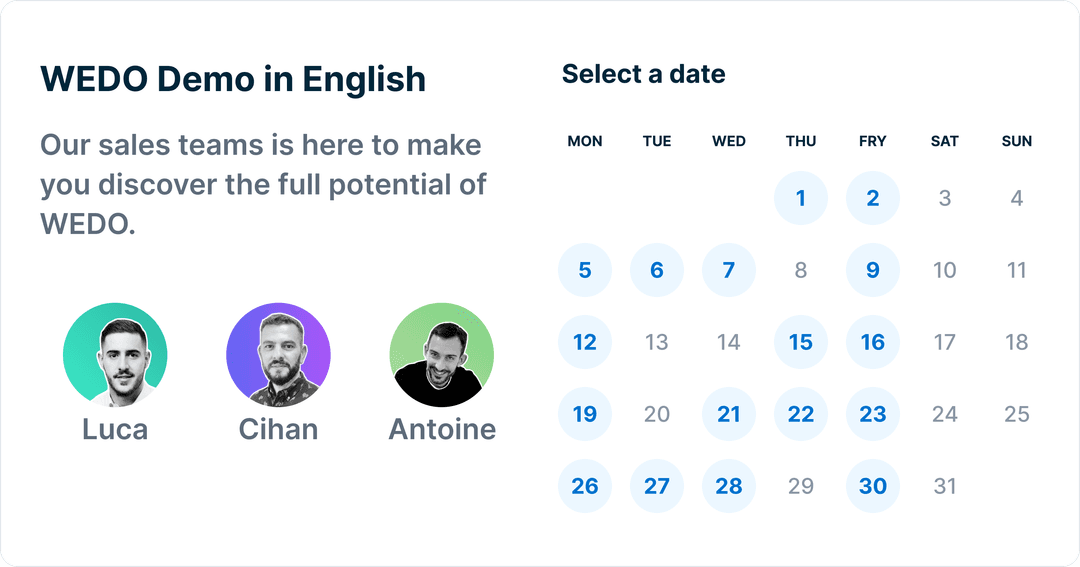 WEDO | Collaborate with ease